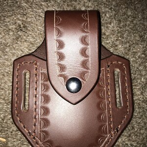 Custom Leather Crossdraw Sheath for Schrade Sharpfinger 152OT - Etsy