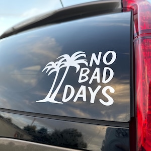NO BAD DAYS ® Original Palms Decal Sticker - Etsy