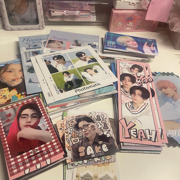 Aespa Winter Photocards Collection Book Binder Cover A5 Handmade K-pop ...