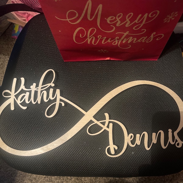 Personalized Infinity Wood Sign, Custom Infinity Wooden Sign, Infinity ...