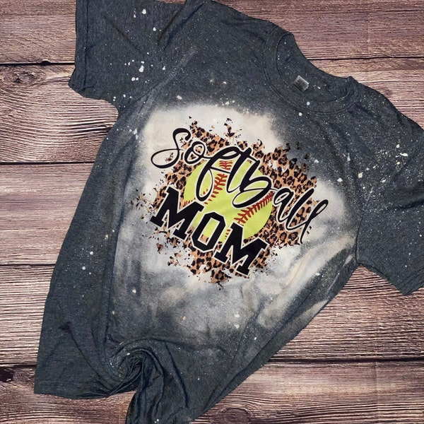 Softball Mom Cheetah Print PNG – Sublimation Design (digital Download ...