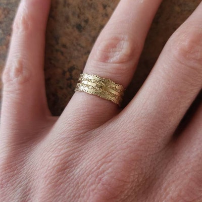 Pure Gold,massive Ring,mens Wedding Band,pure Gold,24 Karat Solid Gold ...