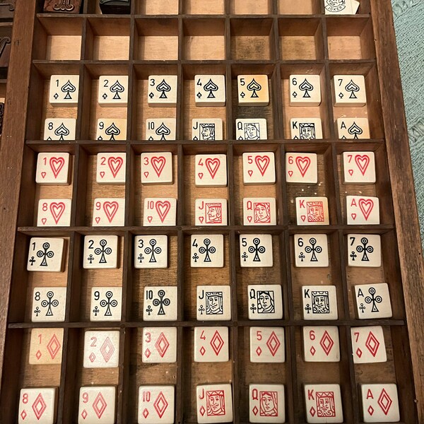 16 Vintage Boggle Dice, Letter Dice, Dice With Green Letters, Game ...