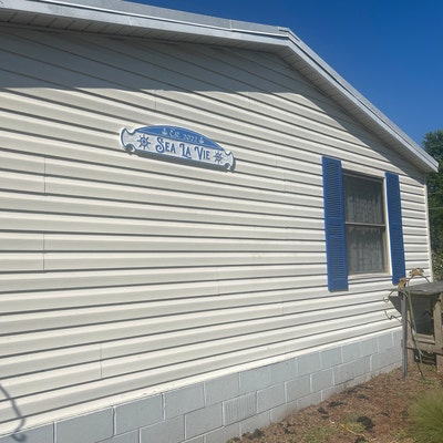 Personalized Custom 100% PVC 47 Carved Beach House - Etsy