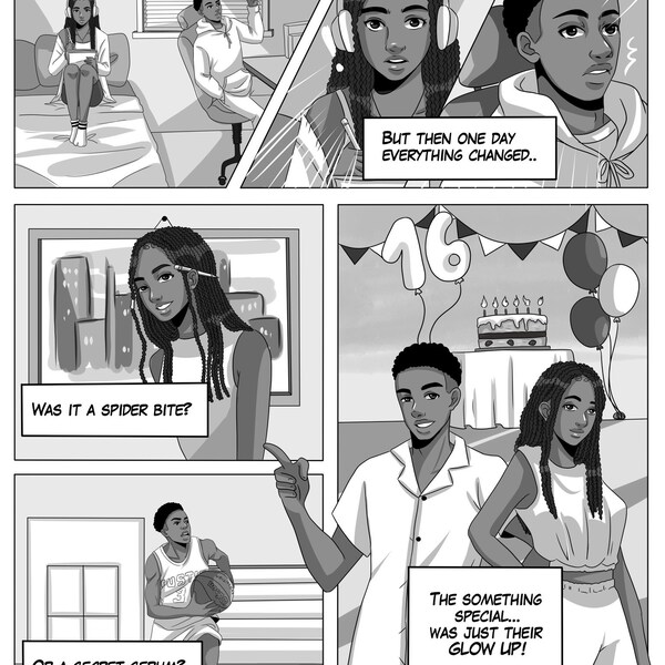 Personalized Custom Comic Book Comic Strip Gift - Etsy