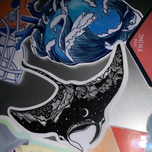 Retiring Design Manta Ray 4 Weatherproof Durable Vinyl - Etsy