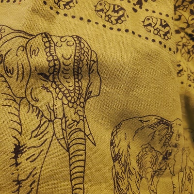 Black Hobo Bags Thai Elephant Boho Yoga Tote Bags Hippie - Etsy