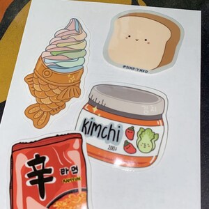 Korean Ramen Sticker Shin Ramen Sticker Korean Sticker | Etsy