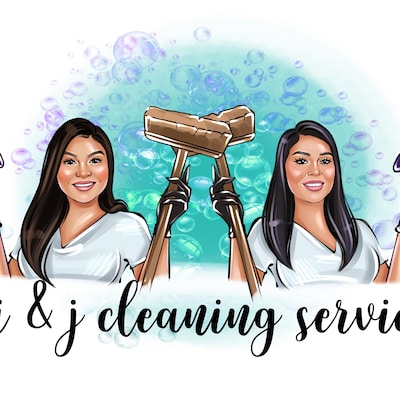 Cleaning Business Logo ,house Chores Logo, Cartoon Logo Design, Office ...