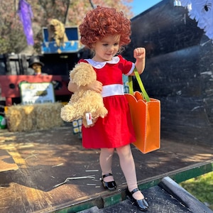 Little Red Dress, Annie Inspired Dress Up, Lil Orphaned Annie Inspired ...