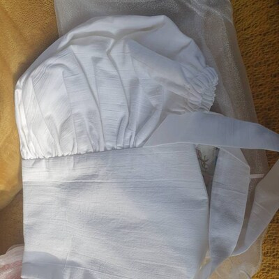 Coif Style Bonnet Calico Fabric. Adults Multi-sized Les Mis - Etsy UK