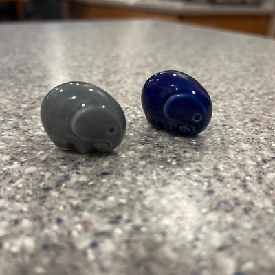 Irish Elephant Figurine Lucky Clover Elephant Elephant With - Etsy