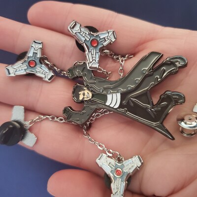 D.va Light Gun Keychain Overwatch Dva Pistol Keychain Dva Metal Key ...