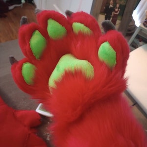 PDF TEMPLATE: Fursuit 5 Finger Paws Digital Download - Etsy