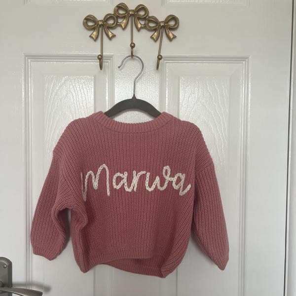 Personalized Kids Jumper, Kids Sweater, Kids Sweatshirt, Baby Jumper ...