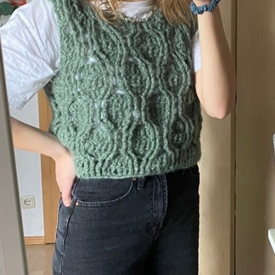 PDF Valley Vest Crochet Pattern - Etsy