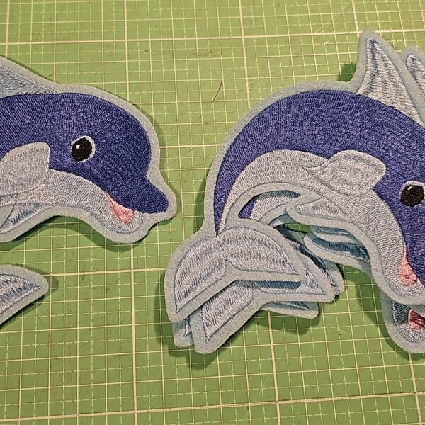 Dolphin Embroidery Design, Animal Embroidery Design, Machine Embroidery ...