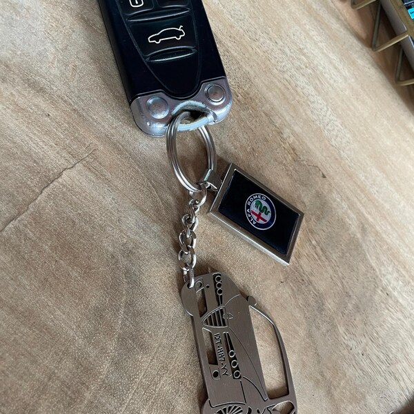 Custom Car Keychain for Yamaha FZX Bike Stainless Steel Key Ring for ...