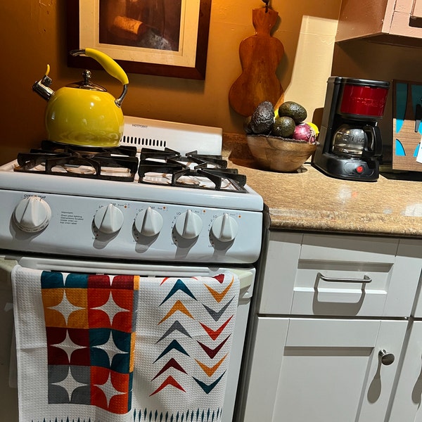 Geo Boho Dish Towel Trio - 3pk - 16''x24'' - Etsy