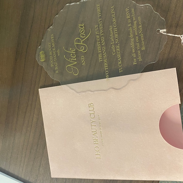 Wedding Invitation Suede | Luxury Forest Velvet Envelope and Elegant ...