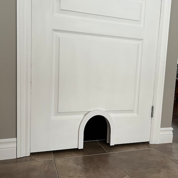 Cat Door Interior Dog Door for Homeowner Gift for Cat Lover Gift Simple ...