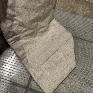 Tissue Cover Box, Linen Fabric Tissue Cover With Cotton Muslin Lining ...