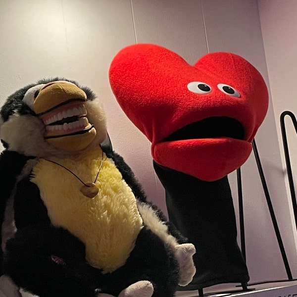 Heart Hand Puppet - Professional Puppet Ministry, School, Church - Etsy