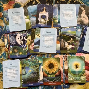 Earth Angels Message Cards 70 Cards by Amanda Clark & Animal - Etsy