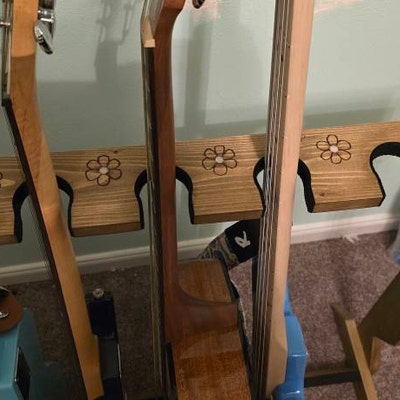 Wooden Guitar Stand, Guitar Rack - Etsy