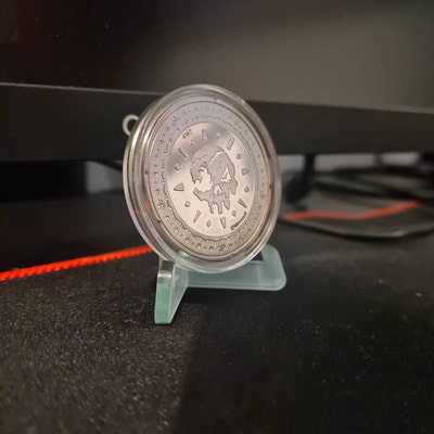 Coin Stand Coin Holder Display Rack Coin Collection Numismatics, Laser ...