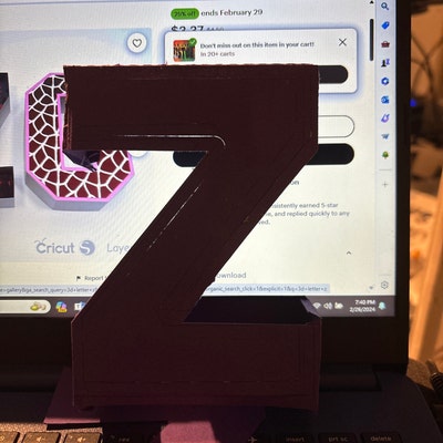 3D Alphabet Box Svg, A-Z Letter 3D Alphabet Box, Letter Box Svg, Gift ...