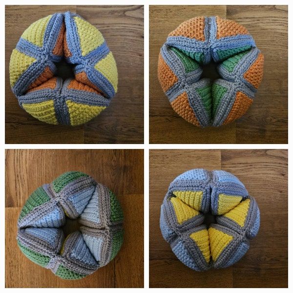 PDF CROCHET PATTERN Adhd Fidget Montessori Sensory Toy Anti-stress ...