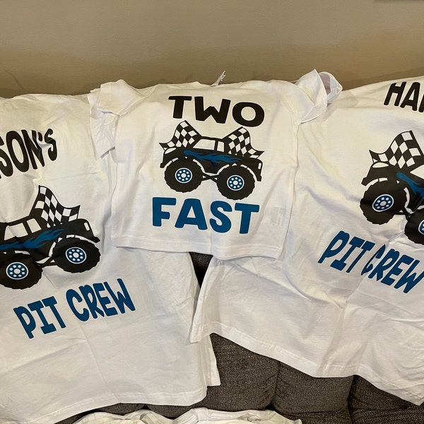 Family Race Car Birthday Shirts, Racecar Birthday Shirt, Matching ...