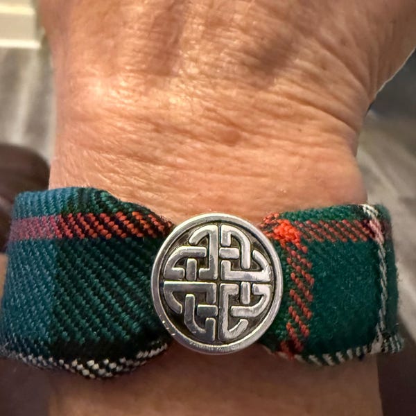 Plaid Tartan Pendant, Choose Your Scottish Family Clan Jewellery, Handmade in Scotland - Etsy