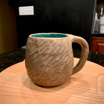 Geometric Pottery Mug in Low Poly Style 230ml / 7.5 Oz. - Etsy