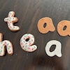 PDF Pattern for Lowercase Felt Sprinkled Sugar Cookie Alphabet Letters ...