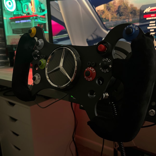 Sim Racing - Mercedes AMG GT3/GT4 Steering Wheel - Etsy