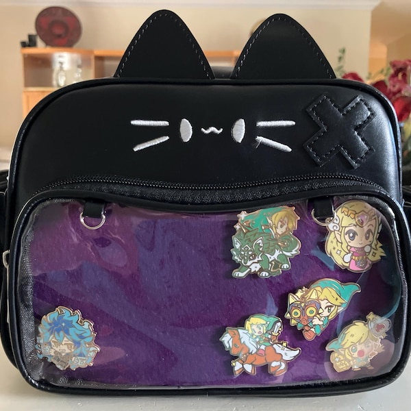 High Capacity Tote Bag,itabag With Insert,pin Display Bag,pin Collector ...