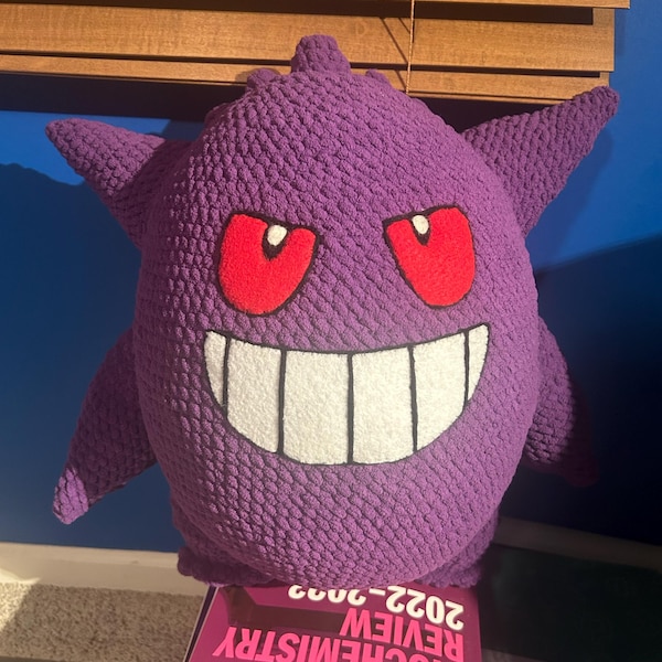 ENG/ESP Gengar Pattern Amigurumi PDF - Etsy