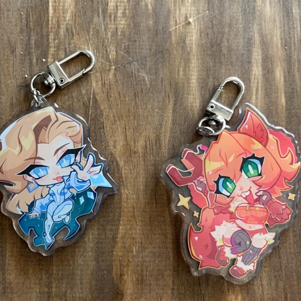 Skullgirls | Keychains | All Character + Alt - Etsy