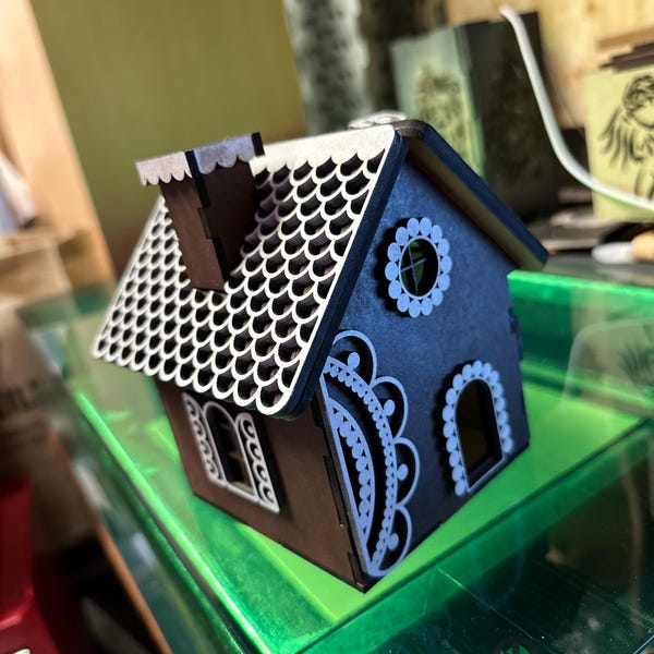 Lantern Laser Cut File 3D Glowforge SVG DXF for Plasma DIY Cnc Project ...