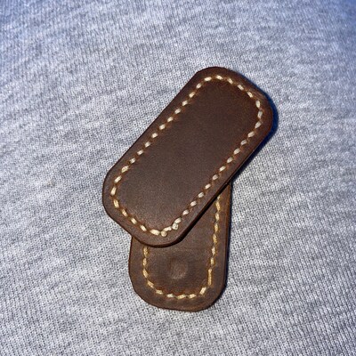 Leather Magnetic Slider Fidget, 3 Magnets Version - Etsy