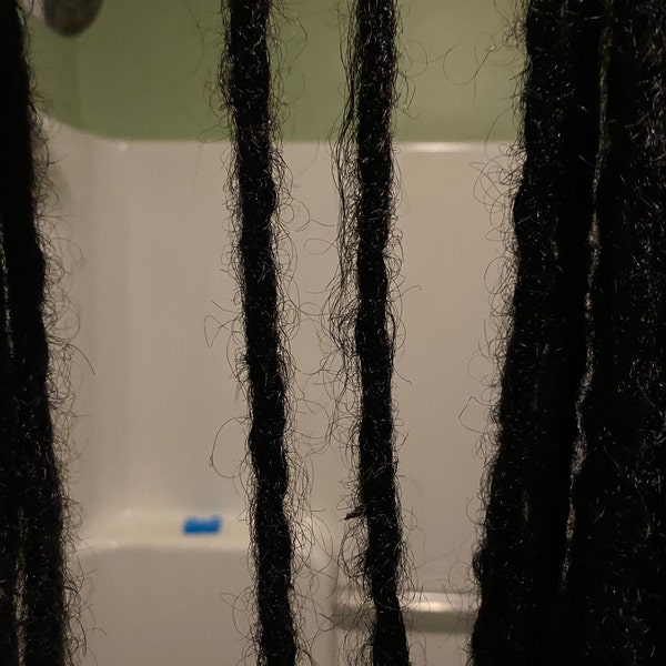 Fusion Loc Extensions Handmade 100% Human Hair (10 Locs per Bundle) - Etsy