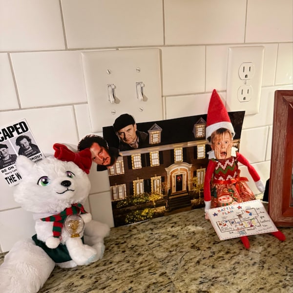 Home Alone Easy Elf Printable Instant Download, Home Alone Elf Props ...