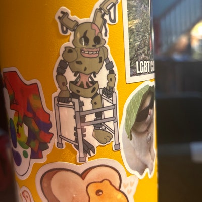 FNAF Security Breach Springtrap Peepaw Sticker - Etsy