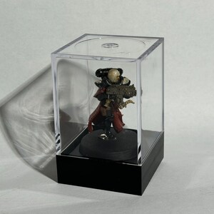 Acrylic Showcase Box for Display, 2 3/16 Tall X 1 3/16 Wide on Four ...
