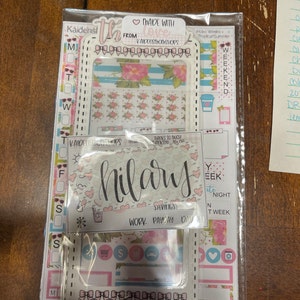 Back to School 2 Page Sticker Kit K030 - Etsy