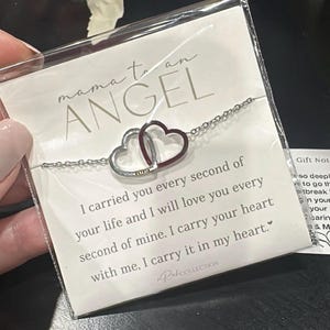 Angel Wings Necklace Gift From Heaven Memorial Gift From Angel Passed ...