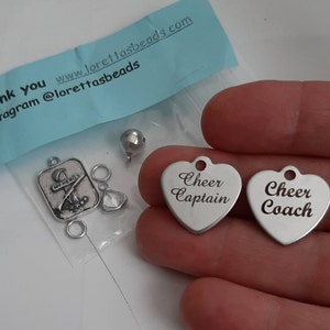 5 Sugar Skull Gold Tone With Enamel Charms GC3602 | Etsy