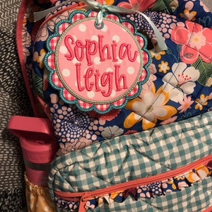 Custom Backpack Tags-monogrammed Tags-backpack - Etsy